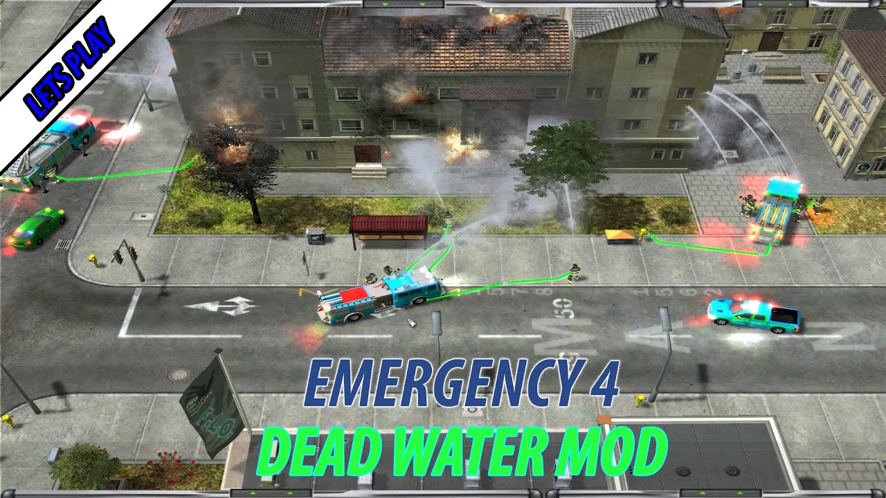 Emergency 4 Dead Water Mod - Episode 1 - Huge Electrical Fire - YouTube