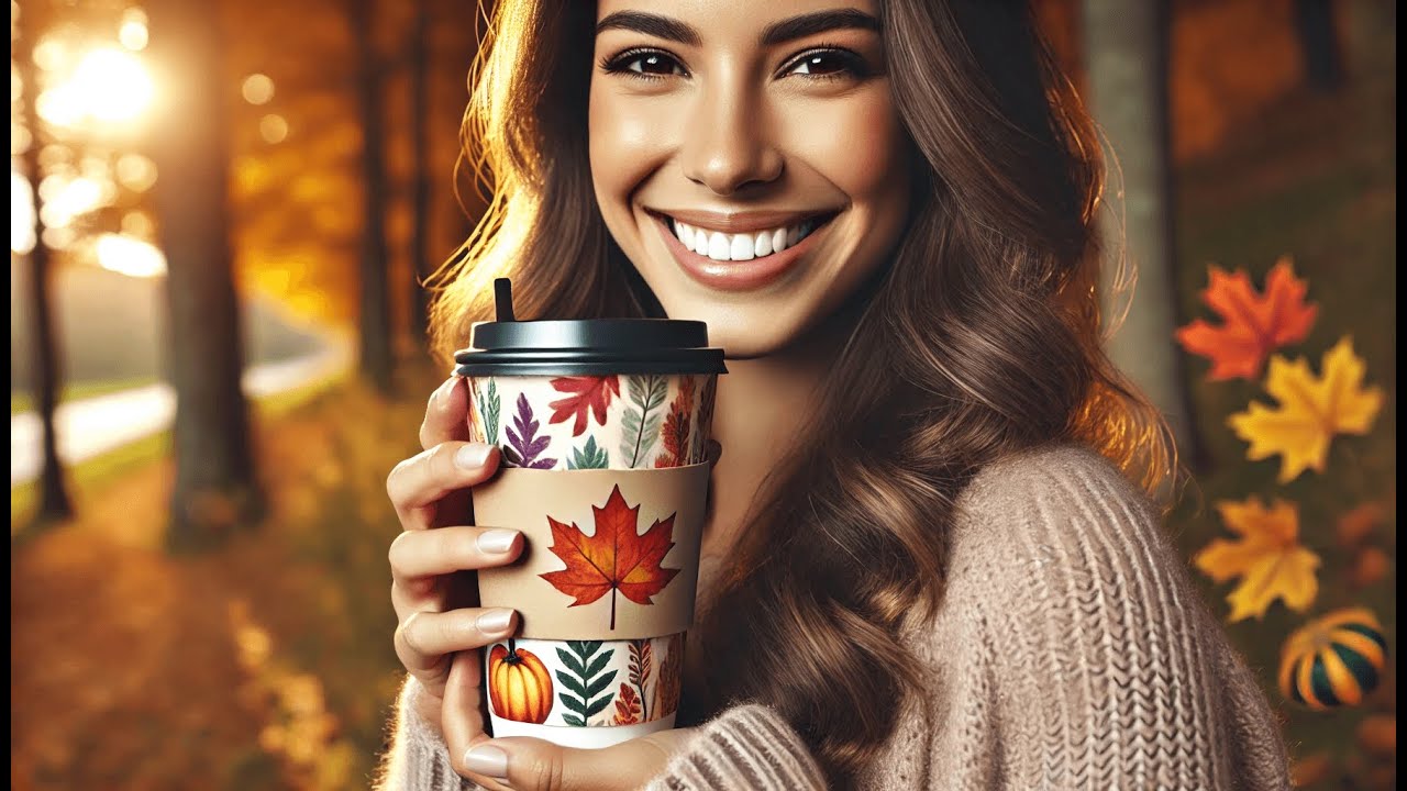 ☕ NatNarr Christmas Disposable Coffee Cups with Lids | Best Fall ...