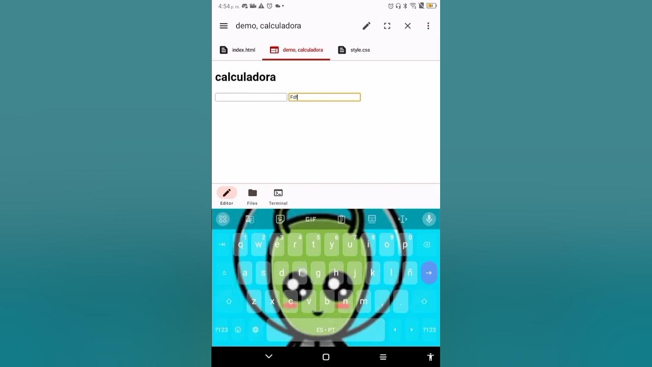 creando una calculadora en html y css - YouTube