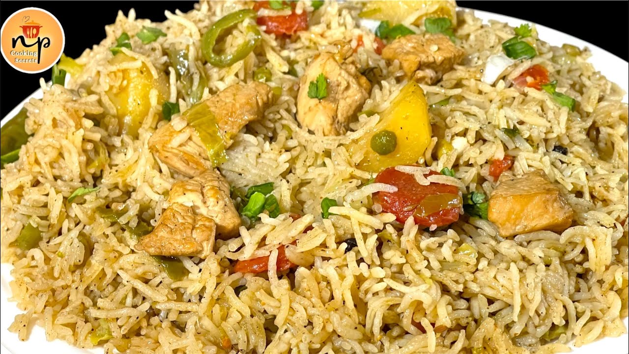 Chicken Chinese Pulao Recipe | Veg pulao Recipe | np cooking secrets ...
