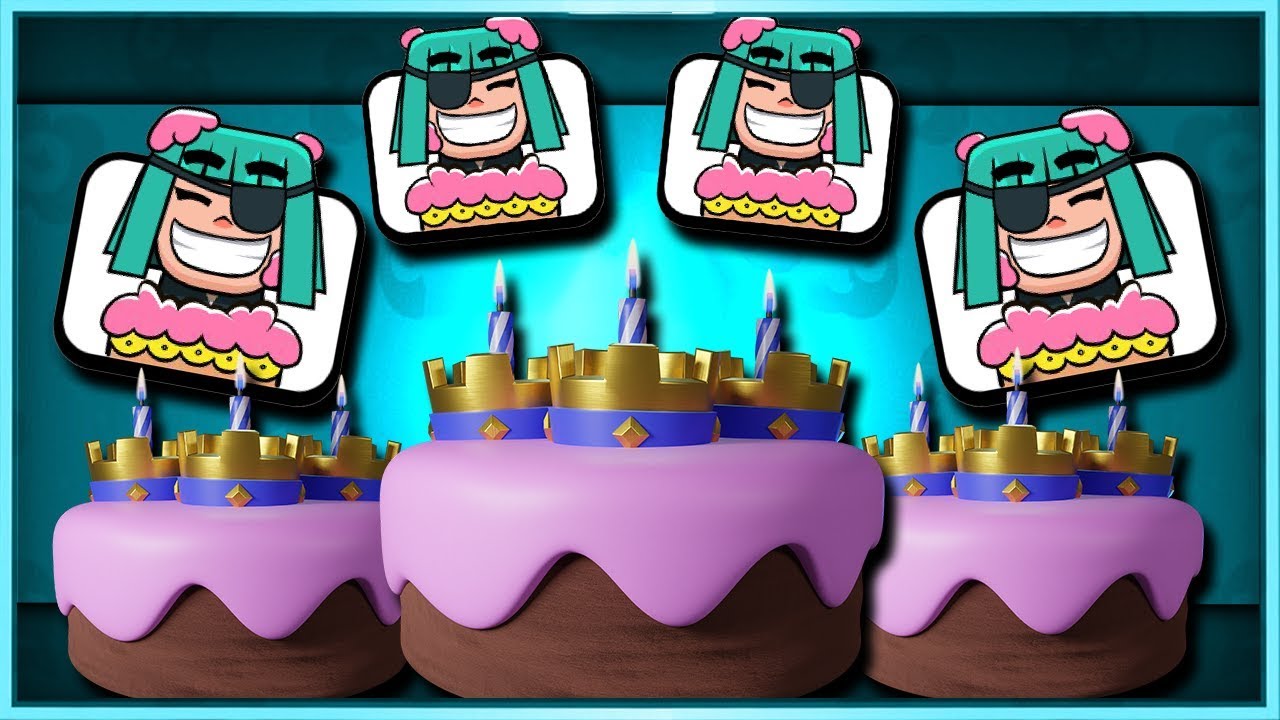 Clash Royale 3rd Birthday Celebration!! (Custom Emote, Gems, & More ...