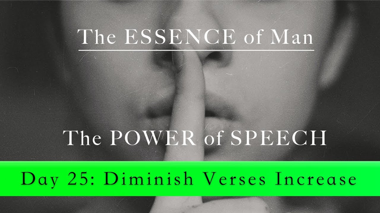 Day 25 Diminish Vs Increase YouTube day-25-diminish-vs-increase-youtube