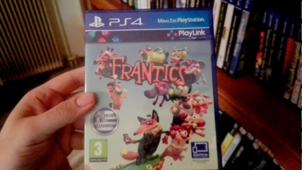 Frantics PS4 - UNBOXING (Greek/Ελληνικά) - YouTube