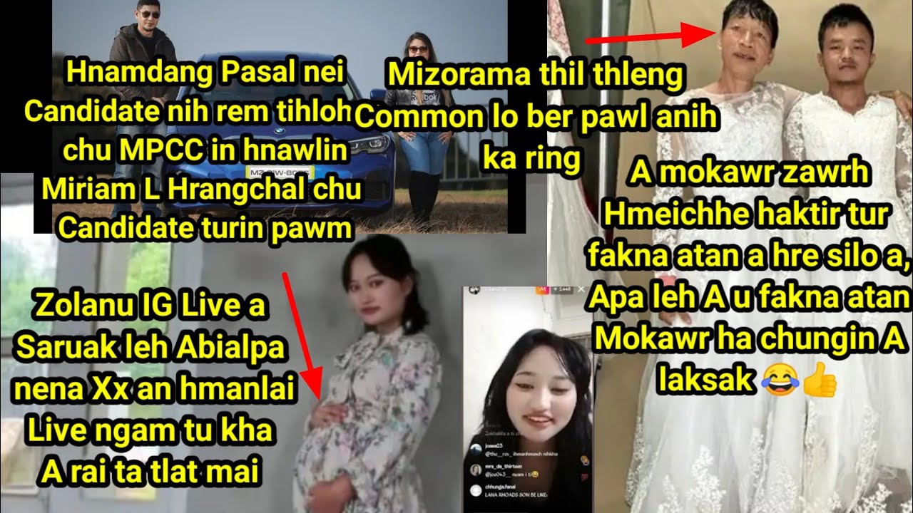 Zolanu IG Live a Saruaka awm thin Kha a Rai ta tlat Mai, 😳// Mizorama ...