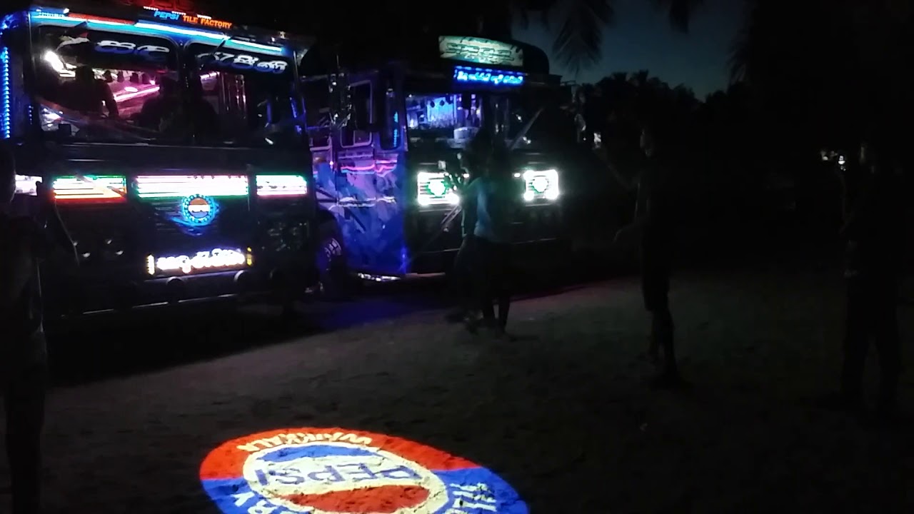 Diyamanthi & sanda rajini bus night version with melody horn - YouTube