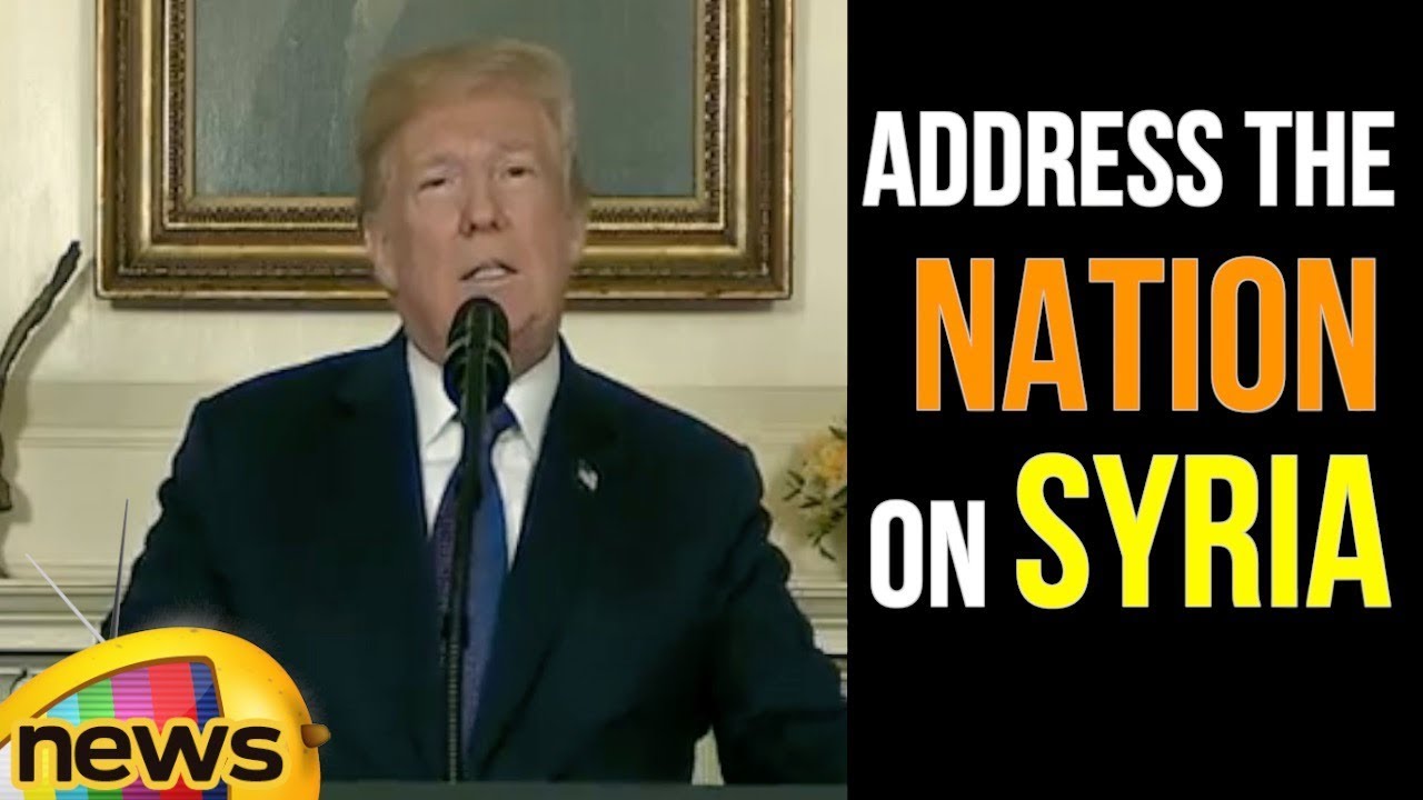 Trump Delivers an Address to the Nation On Syria | Mango News - YouTube