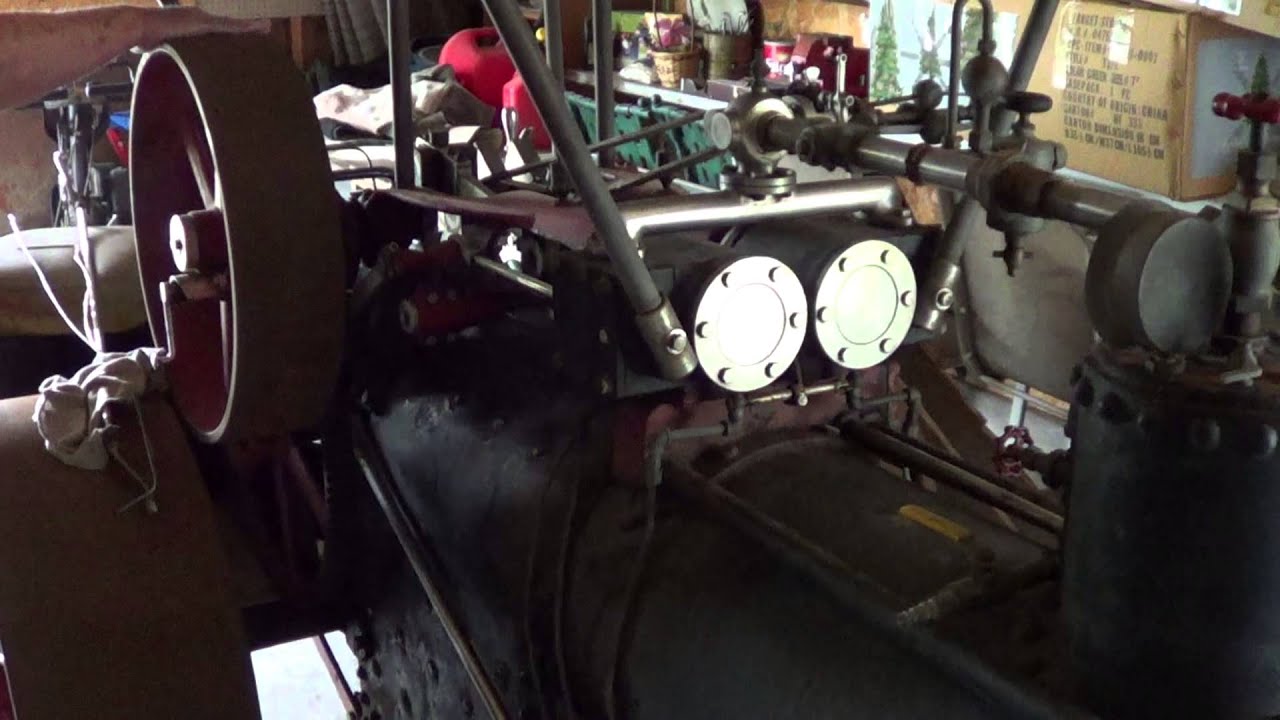 1/2 Scale Reeves Steam Traction Engine - YouTube