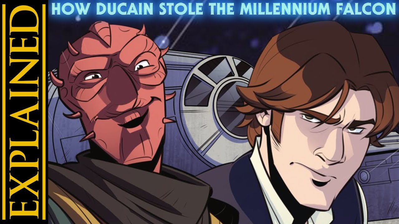 How Han Lost the Millennium Falcon to Ducain - YouTube