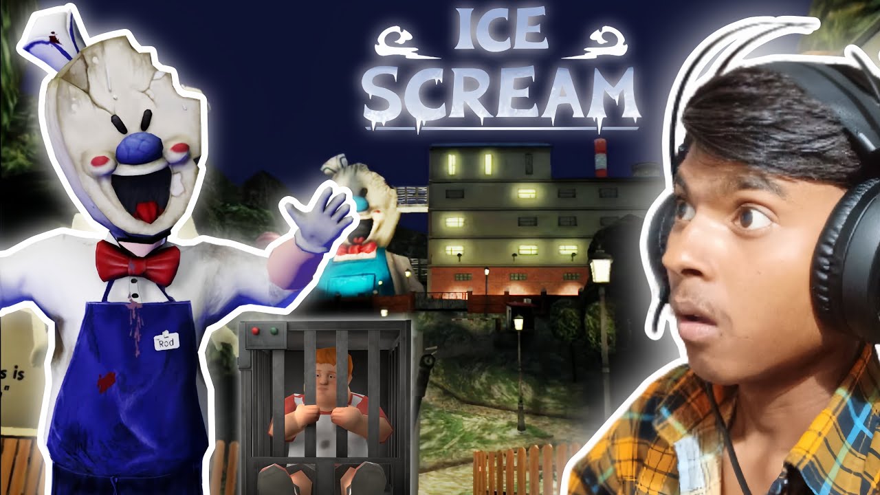 KIDNAPPER ICE SCREAM UNCLE IS BACK 😱 ESCAPE MY FRIEND FROM ICE SCREAM ...