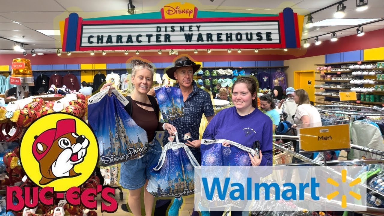 First Day in Florida: Walmart , Disney Character warehouse at Vineland ...
