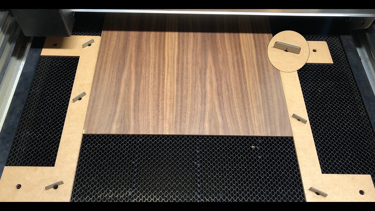 Glowforge Pass through JIG, Make a Universal jig free file download ...