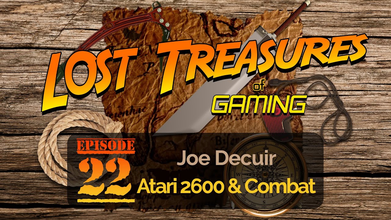 Lost Treasures of Gaming: Joe Decuir | Atari 2600 & Combat (1977) - YouTube