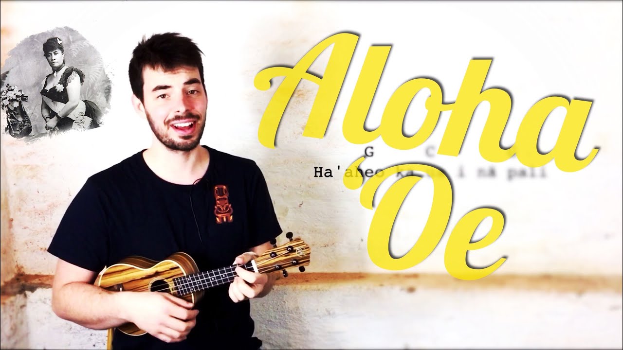 ALOHA 'OE - Ukulele Tutorial extended - Queen Liliuokalani - YouTube