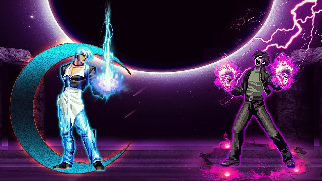 Chaos Kyo Vs Kasim Iori | Mugen Fighters | KOF Mugen - YouTube