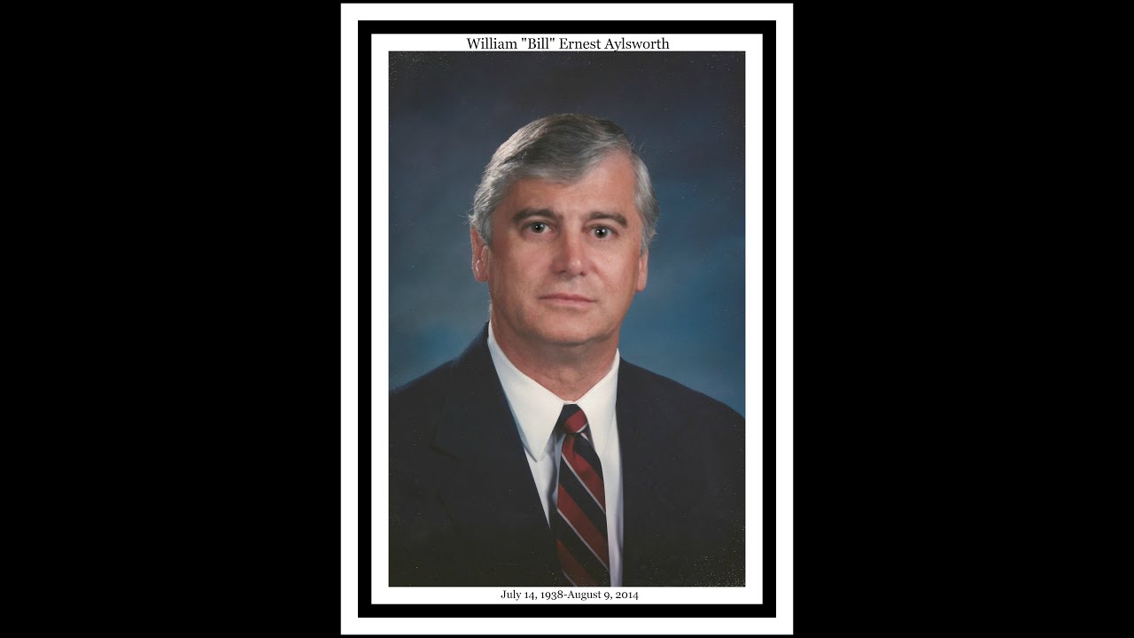 William "Bill" Ernest Aylsworth: July 14, 1938 to August 9, 2014 - YouTube
