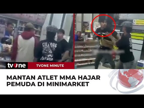 Mantan Atlet MMA Hajar Pemuda yang Selak Antrean di Minimarket | tvOne Minute