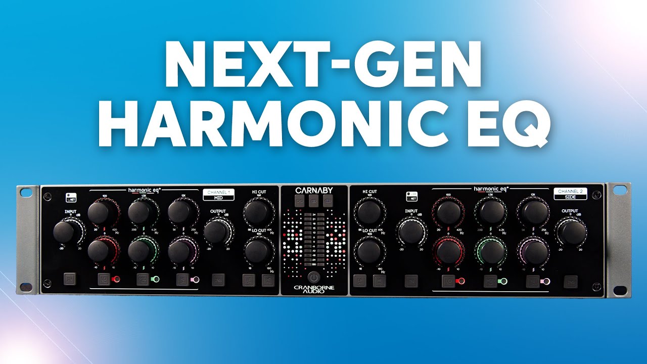 Cranborne Audio Carnaby HE2 Harmonic EQ Demo - YouTube