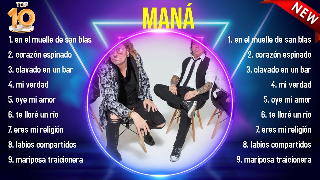 Greatest Hits Maná álbum completo 2024 ~ Mejores artistas para escuchar ...