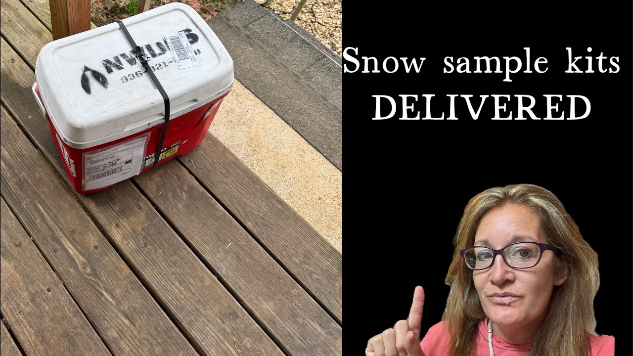 Sample kit for snow samples ARRIVED - YouTube