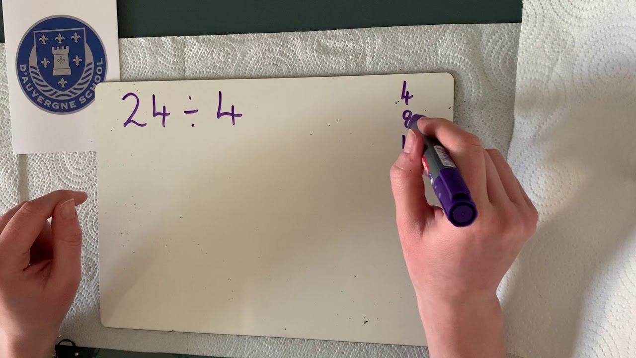 Year 4 Division 2 Using Inverse to Solve Division - YouTube