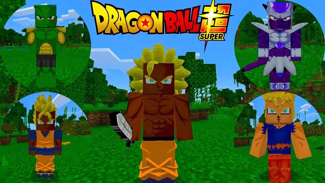 SAIU NOVA ADDON DE DRAGON BALL PARA MINECRAFT PE COM *RAÇAS ...
