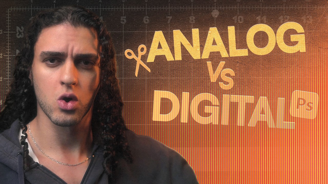 Real Paper Cutouts vs. Photoshop Cutout Effect - Which Is BETTER? - YouTube