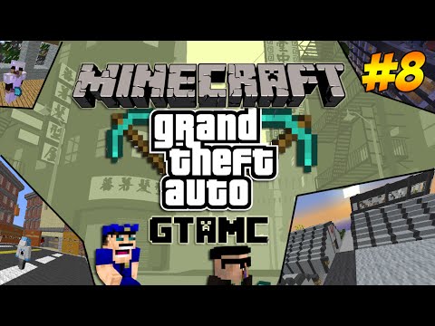 Minecraft Grand Theft Auto (GTAMC) #8 - DIAMOND ARMOUR! - YouTube