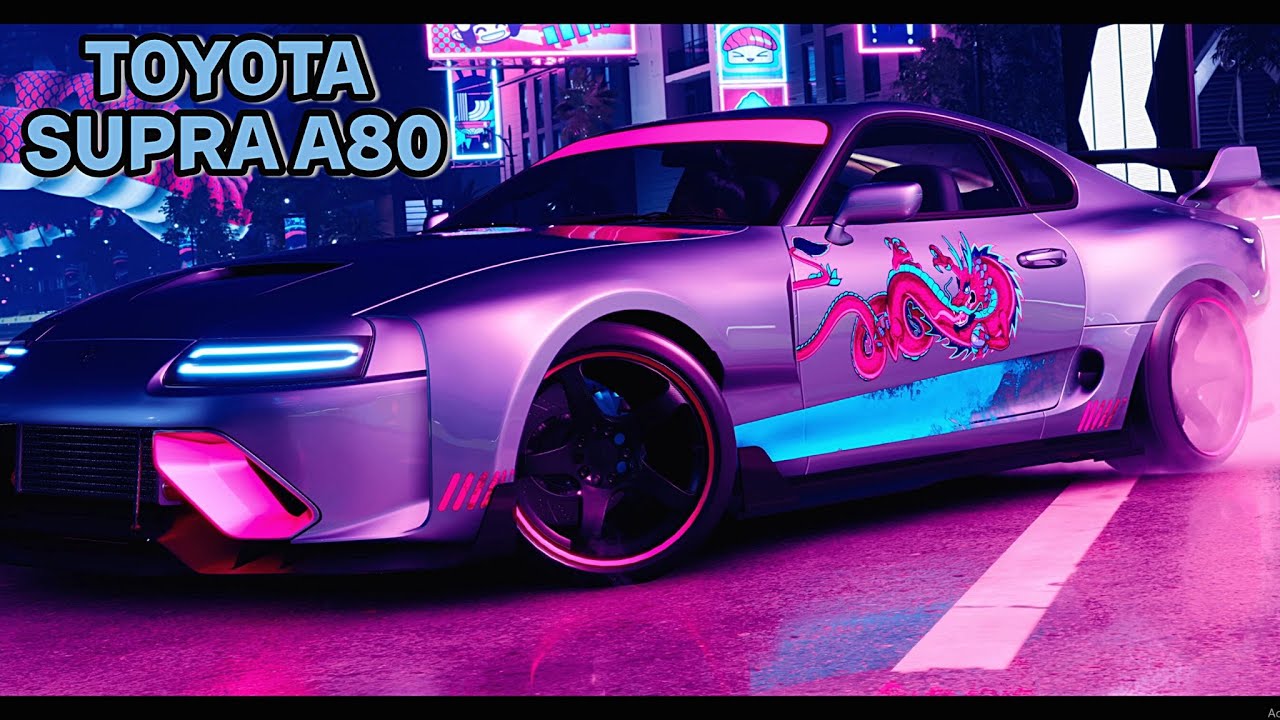 Burning Out The TOYOTA SUPRA A80 Special Edition In Crew Motorfest ...