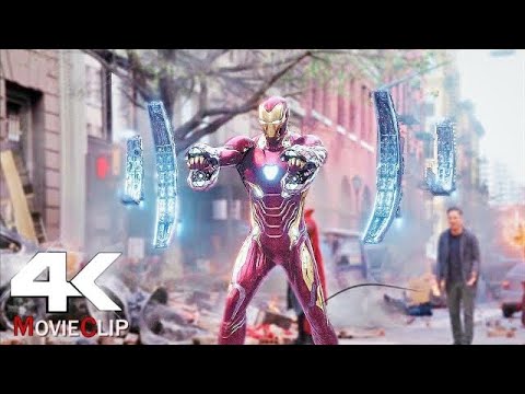 ( HINDI ) - Iron Man Nano Tech Suit Up Scene - Mark 50 Suit Up - Avengers Infinity War (2018)