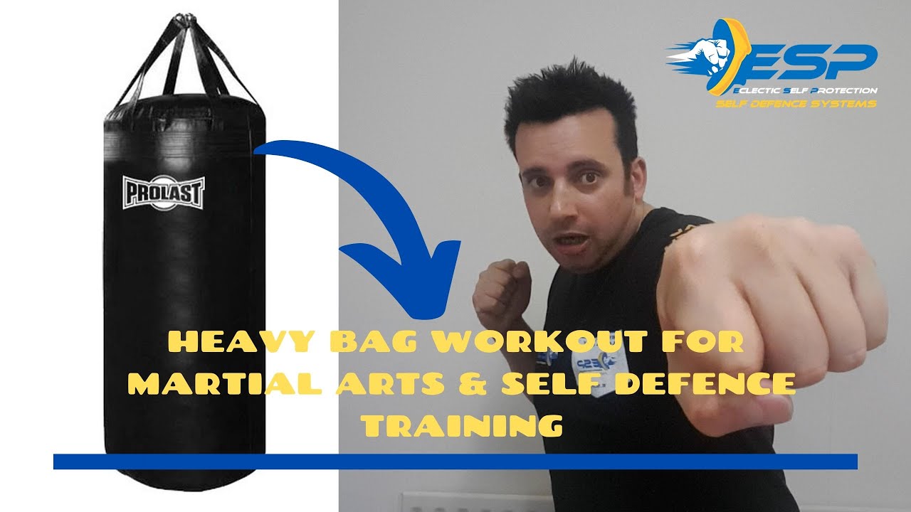Heavy Bag Workout For Martial Arts, Self Defence & Fitness Training ...