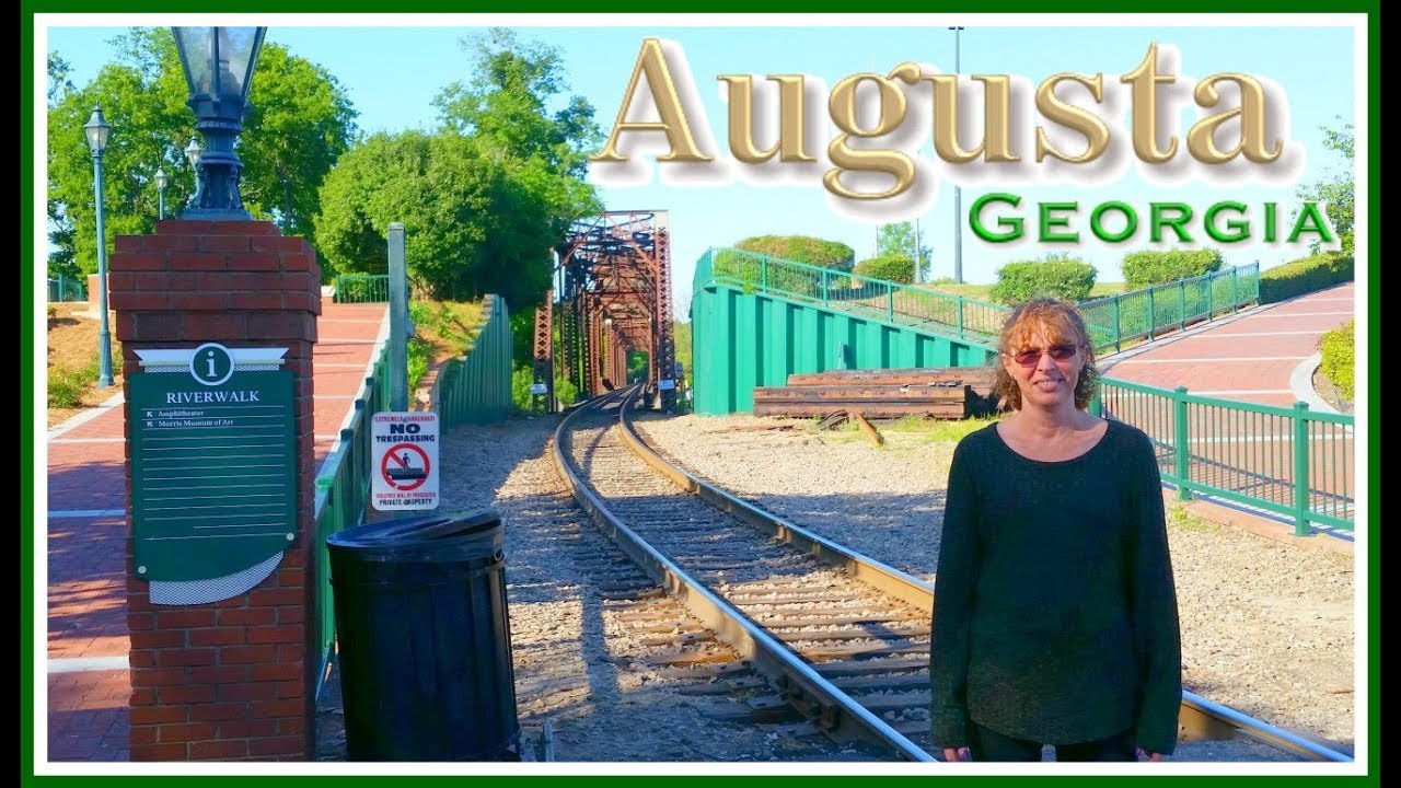 The Augusta Riverwalk along the Savannah River | Georgia - YouTube