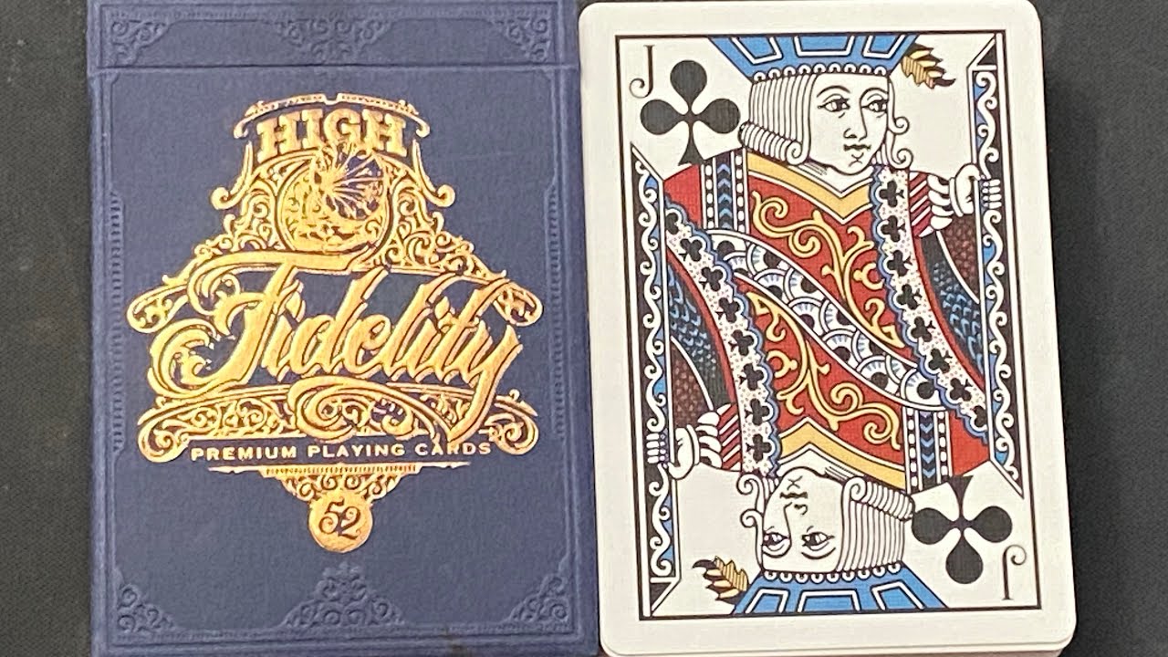 Playing Card Deck Review: High Fidelity by LPCC and Black Ink Playing ...