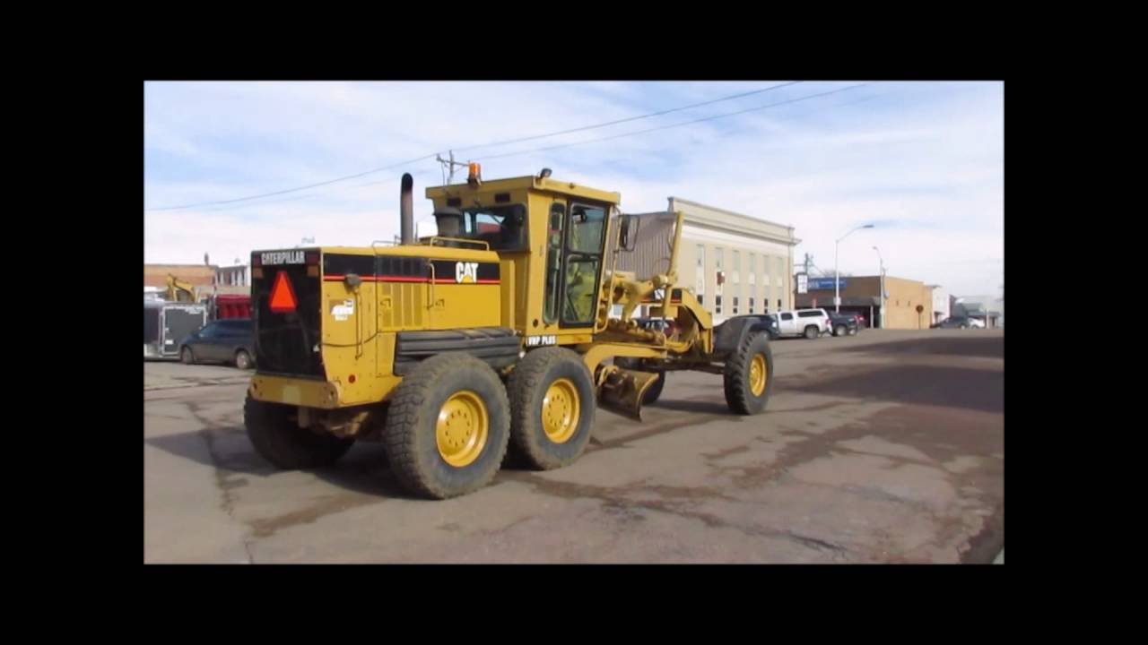 AutoGreder Caterpillar 12H - YouTube
