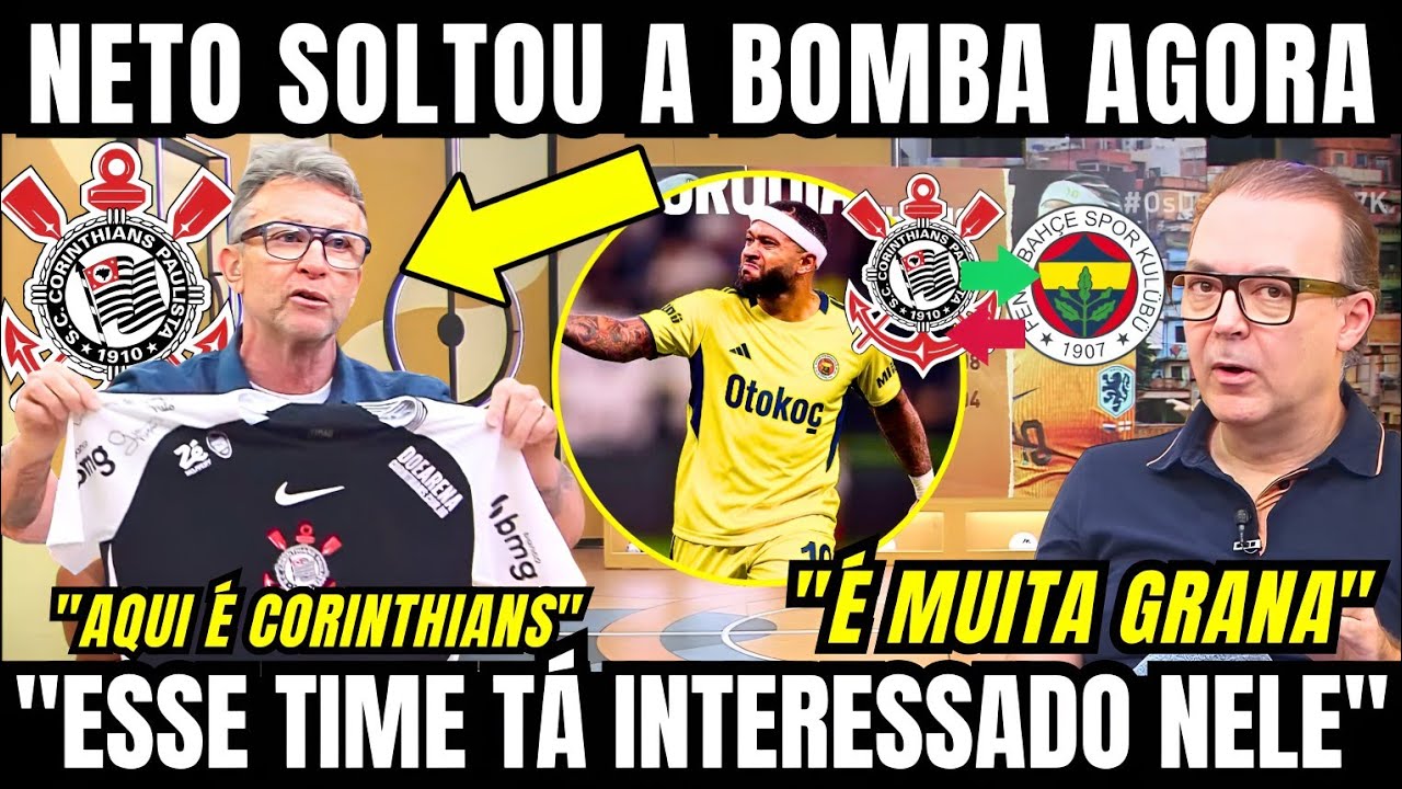 NETO E QUESADA VAZARAM INFORMAÇÃO SOBRE A SAÍDA DE MEMPHIS DEPAY DO ...