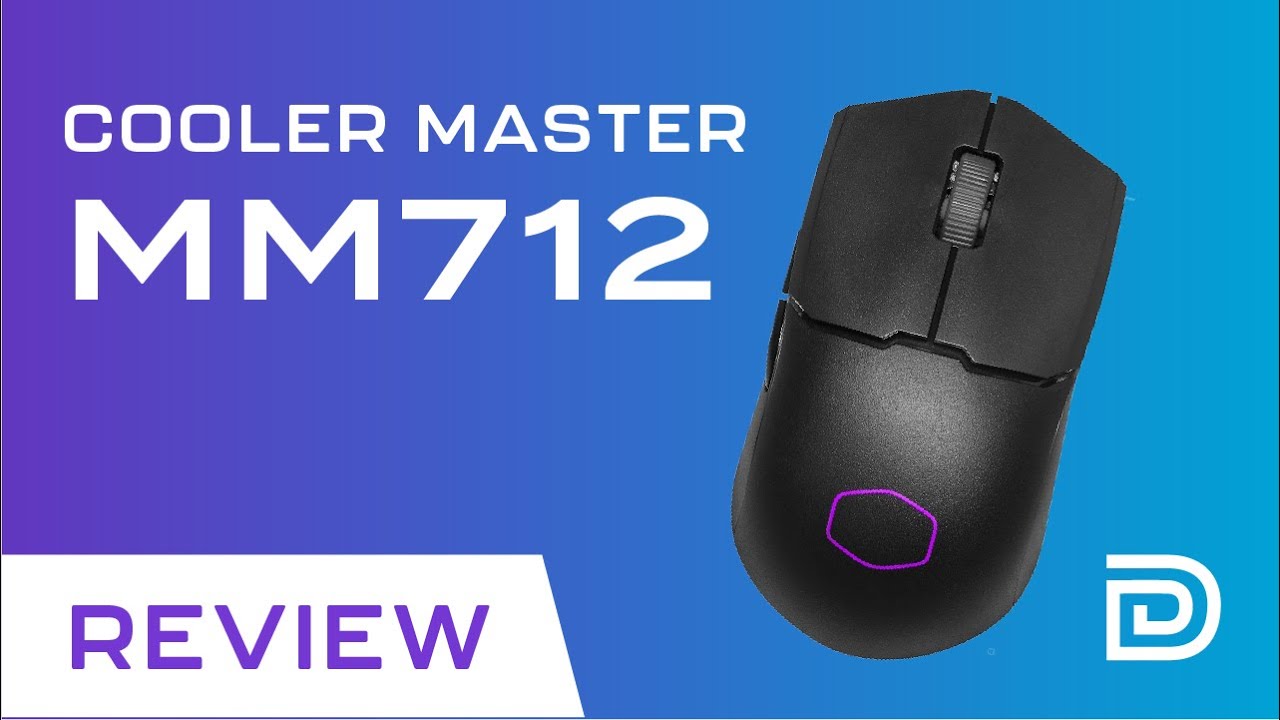 Cooler Master MM712 Wireless Gaming Mouse Review - YouTube