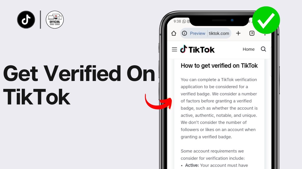 How to Get Verified On TikTok 2024 | Getting BLUE BADGE on TikTok - YouTube