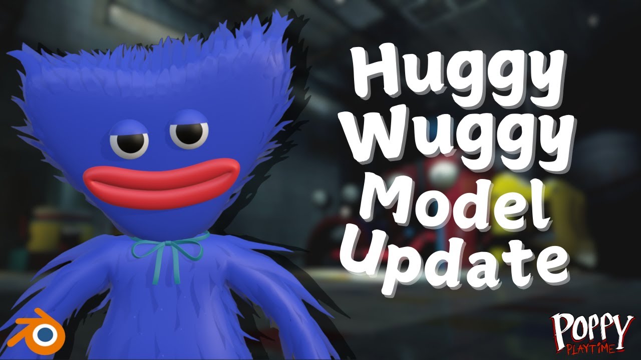 [Updated] Huggy Wuggy: 3D Model Showcase [Blender] - YouTube