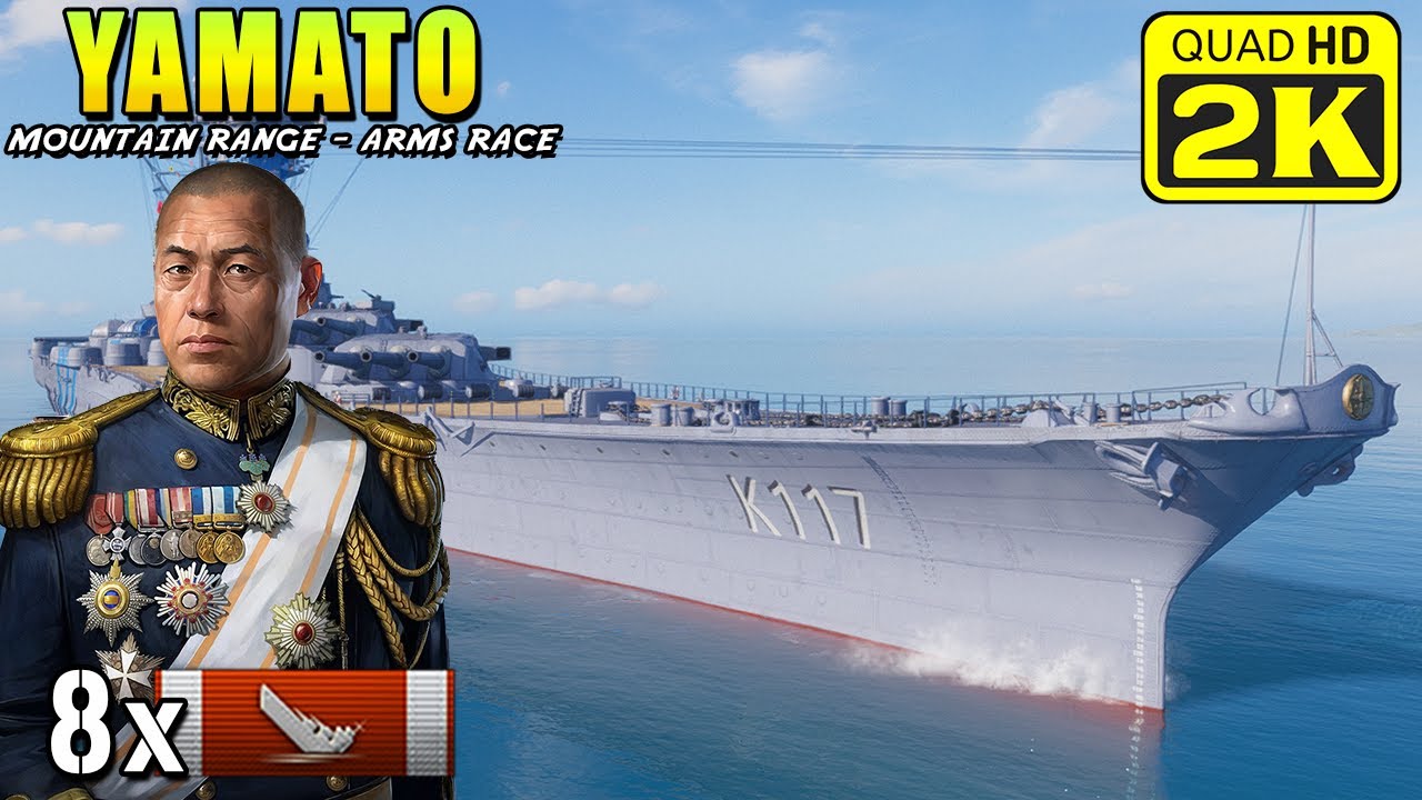 Battleship Yamato - 15 second reload with Yamamoto - YouTube