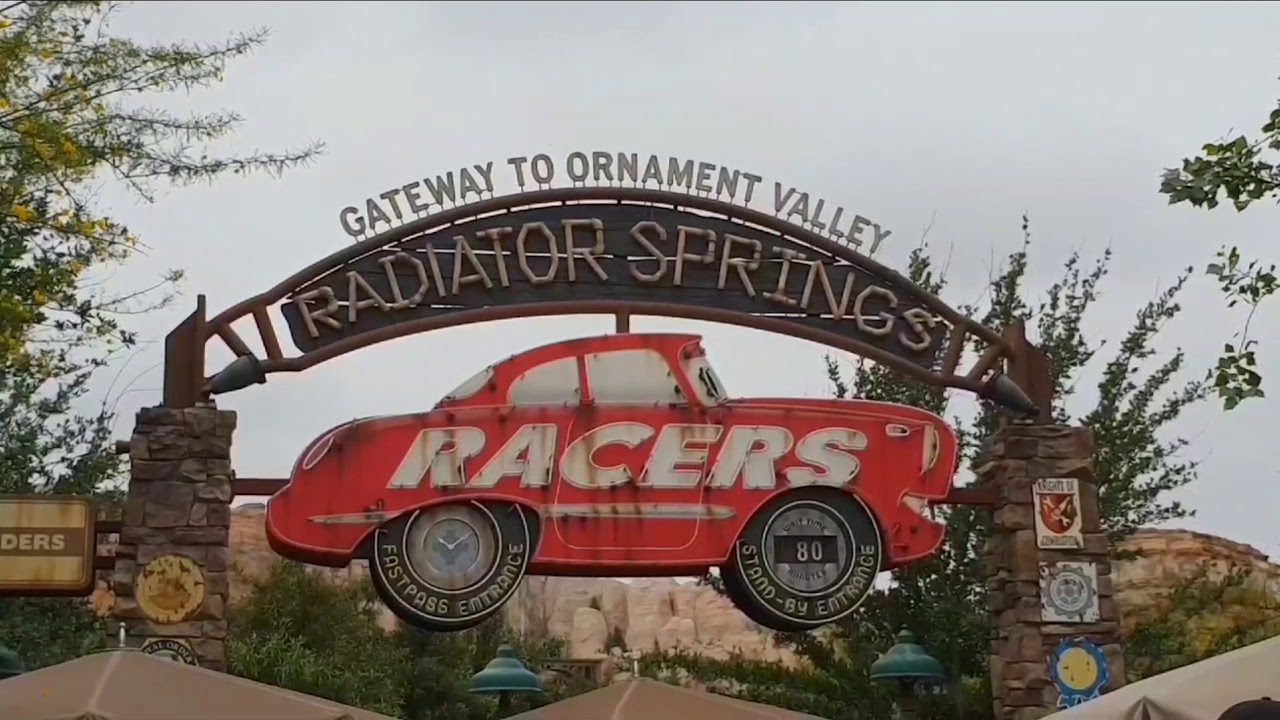 Cars Land Radiator Springs Racers, Toy Story Mania & Pixar Pier, Pixar ...