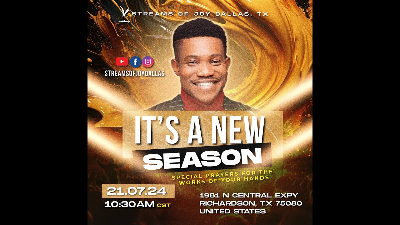 SUNDAY SERVICE|| IT'S A NEW SEASON || PASTOR KAY || JULY 21st, 2024 ...