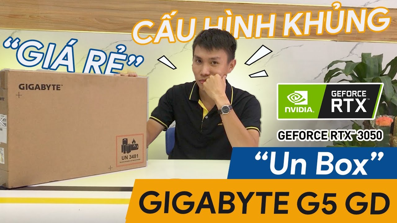 Review chiếc GIGABYTE GAMING G5 GD Core i5 Gen 11th RTX 3050 Giá rẻ ...