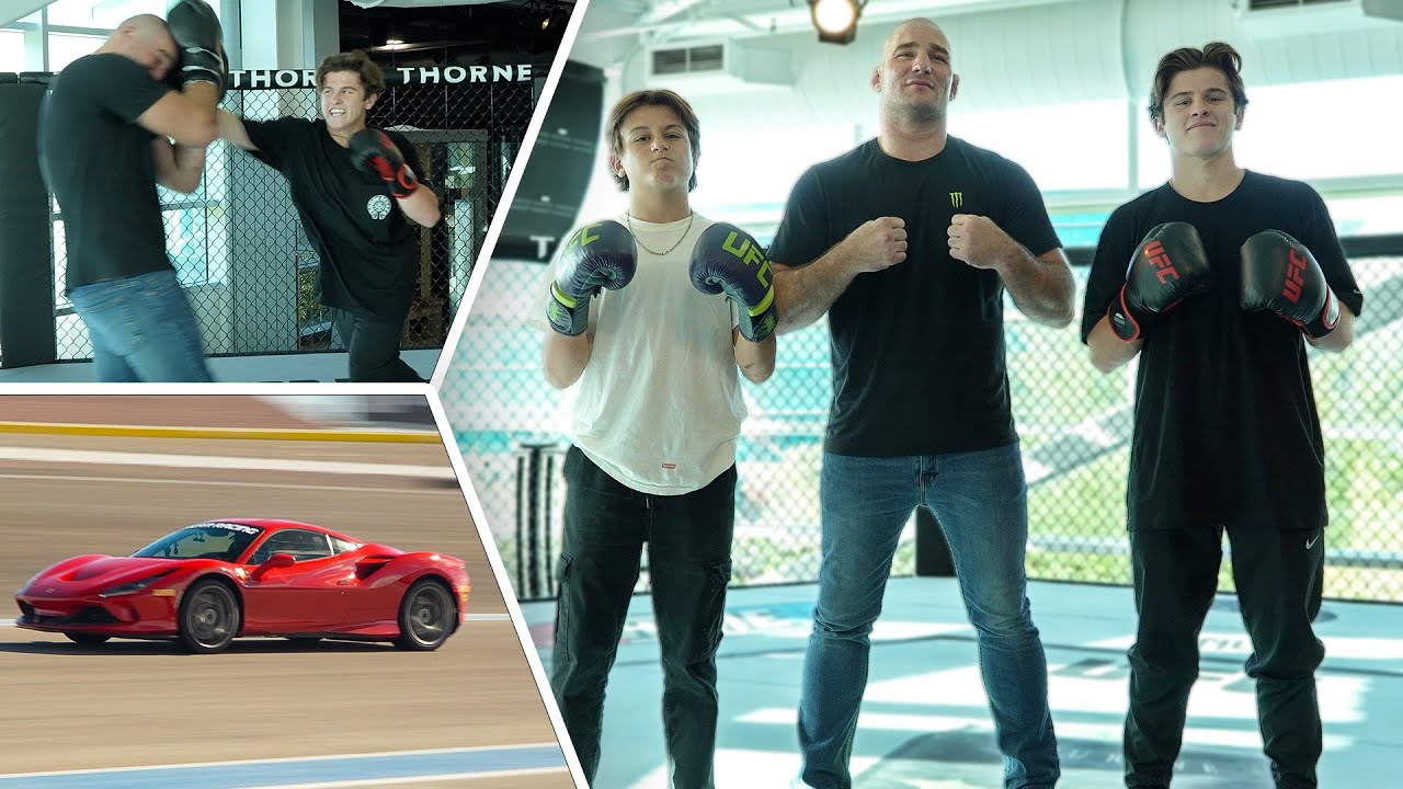 Deegans VS UFC Champion | UFC Headquarters Tour! - YouTube
