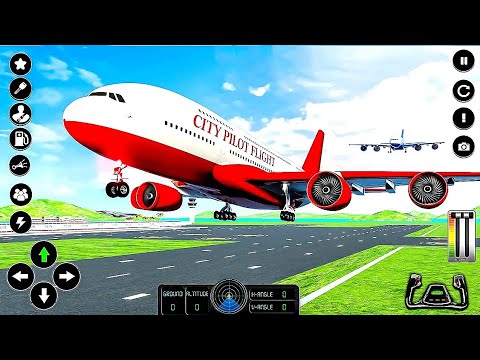 Flight Airplane City Pilot Simulator Game - Plane Boeing Emergency ...