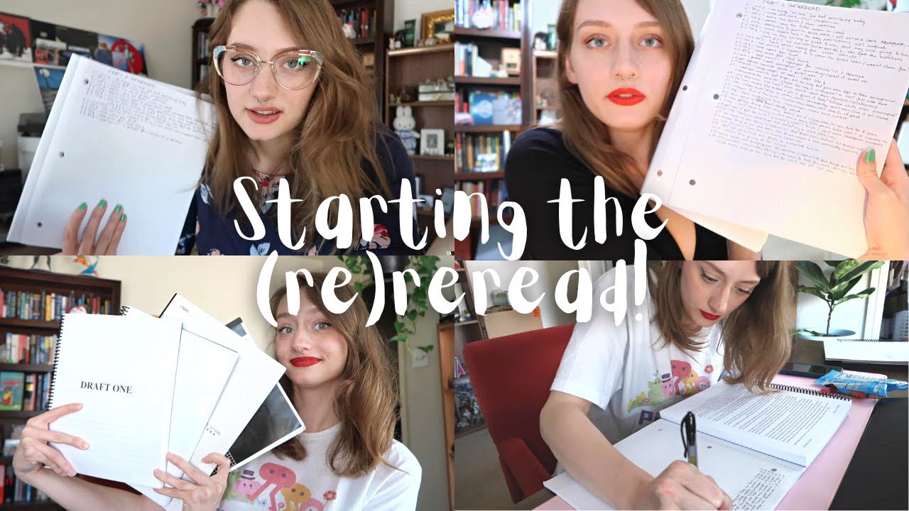 Starting the reread of draft 2 and taking notes! // Project Orion ...