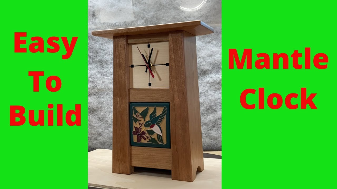How To Build A Mantle Clock - YouTube