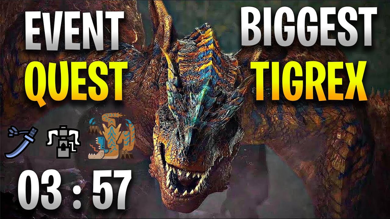 Seeing Is Believing | Biggest Tigrex | MHW Iceborne - YouTube