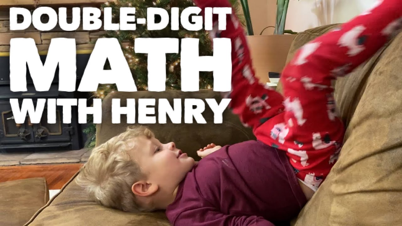 Our 3 year old can do math! - YouTube