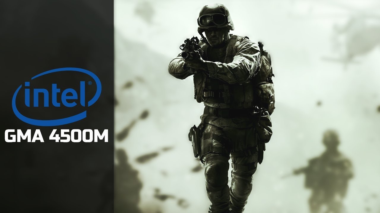 Call of Duty 4: Modern Warfare Gameplay (Intel GMA 4500M | Intel Core 2 ...