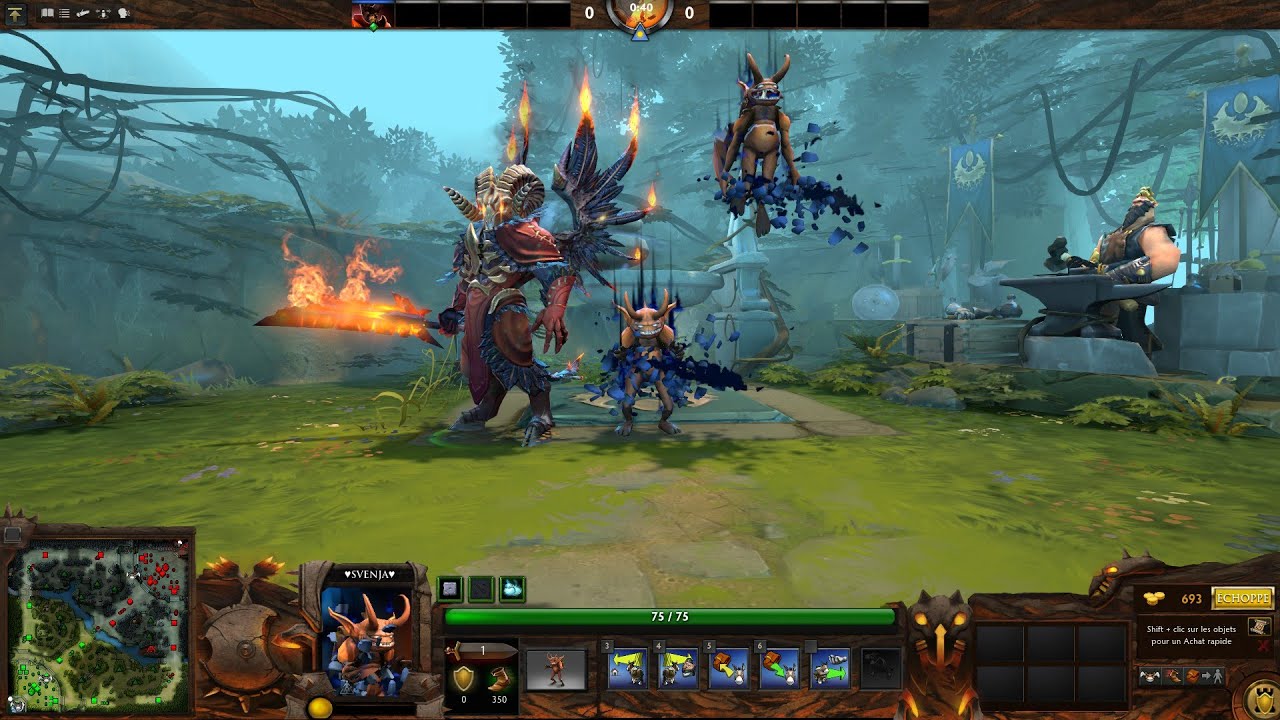 Dota 2 Unusual Speed Demon - Crystal Rift - Crystalline Blue - YouTube