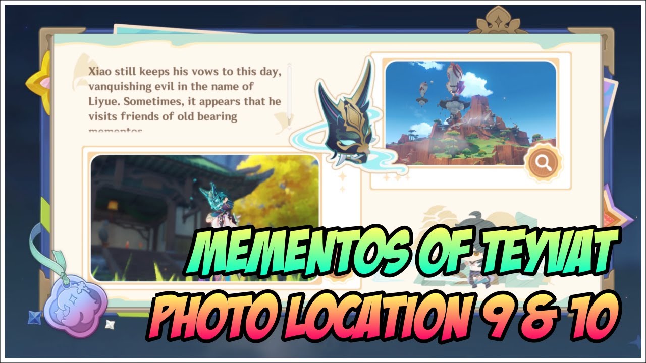 Paimon Photo Event Guide, Photo Location 9 & 10 - Genshin Impact - YouTube